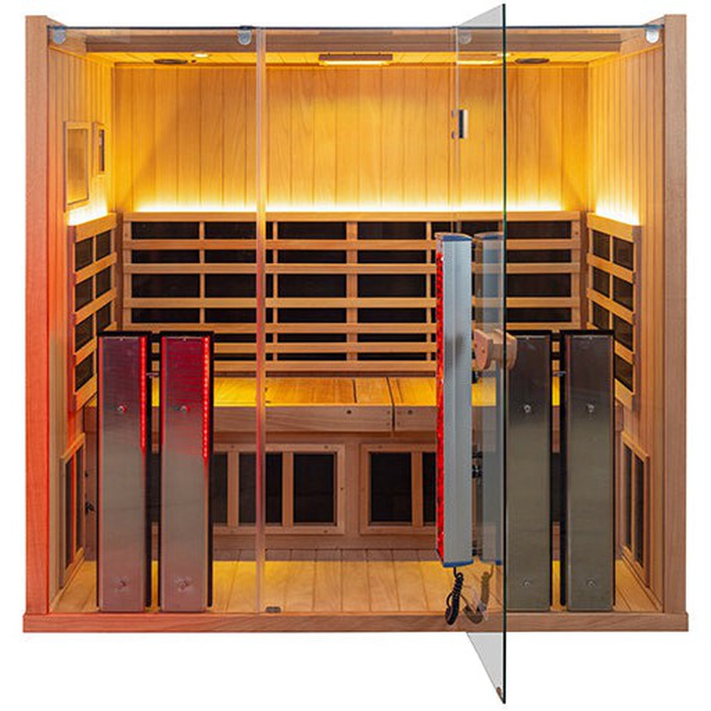 Clearlight Sanctuary™ 5 Full Spectrum Five Person Infrared Sauna ...