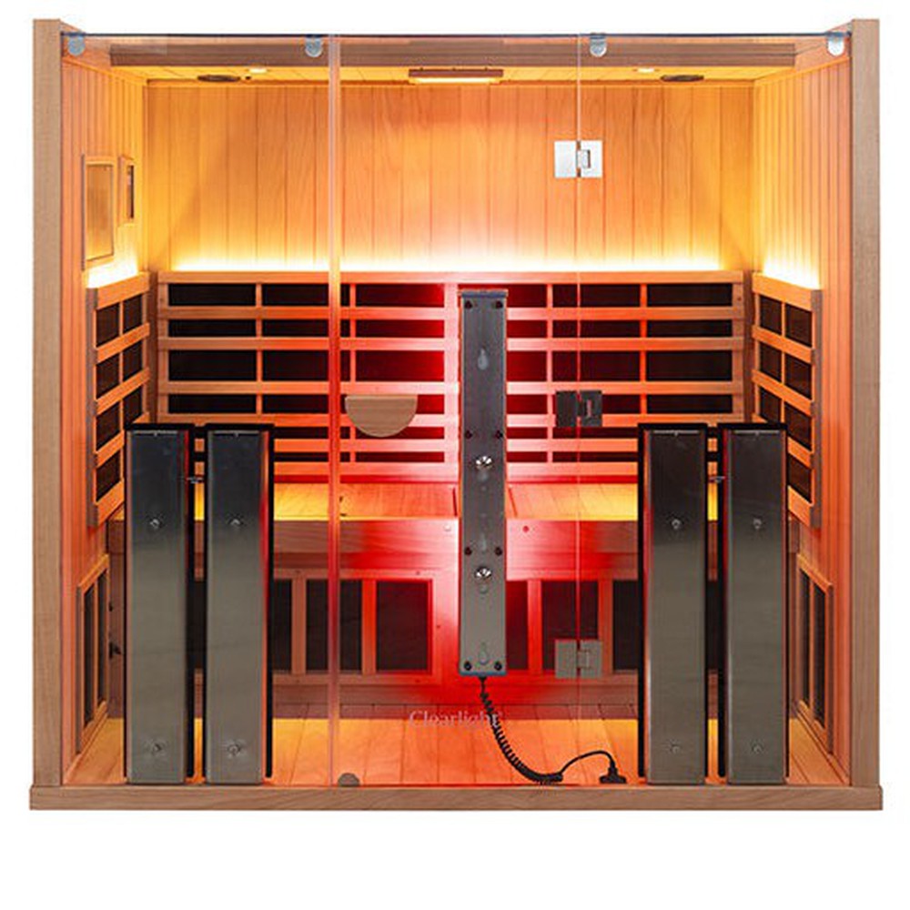Clearlight Sanctuary™ 5 Full Spectrum Five Person Infrared Sauna ...