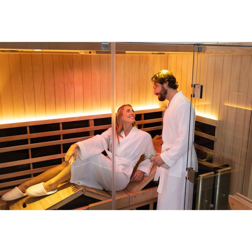 Clearlight Sanctuary™ 5 Full Spectrum Five Person Infrared Sauna ...