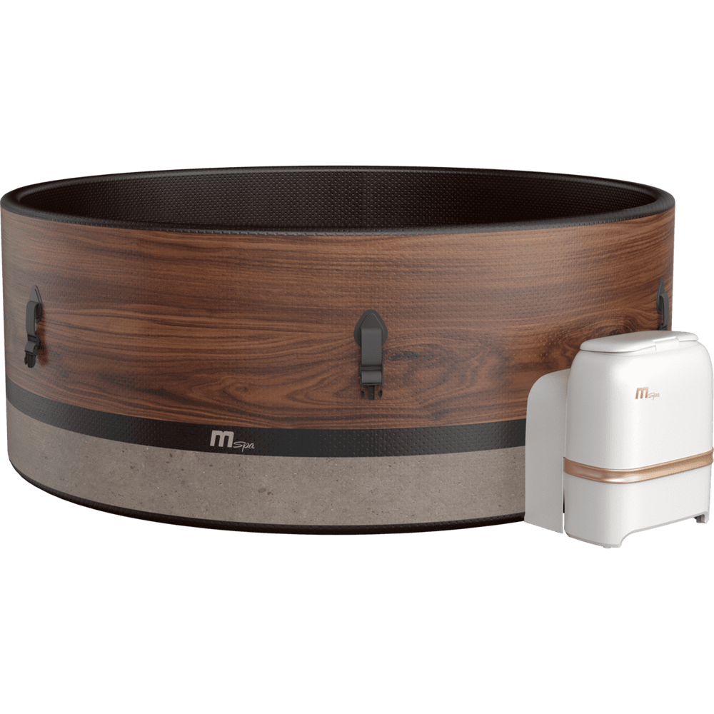 MSPA FRAME Duet Round 6 Person Inflatable Hot Tub Spa - Purely Relaxation