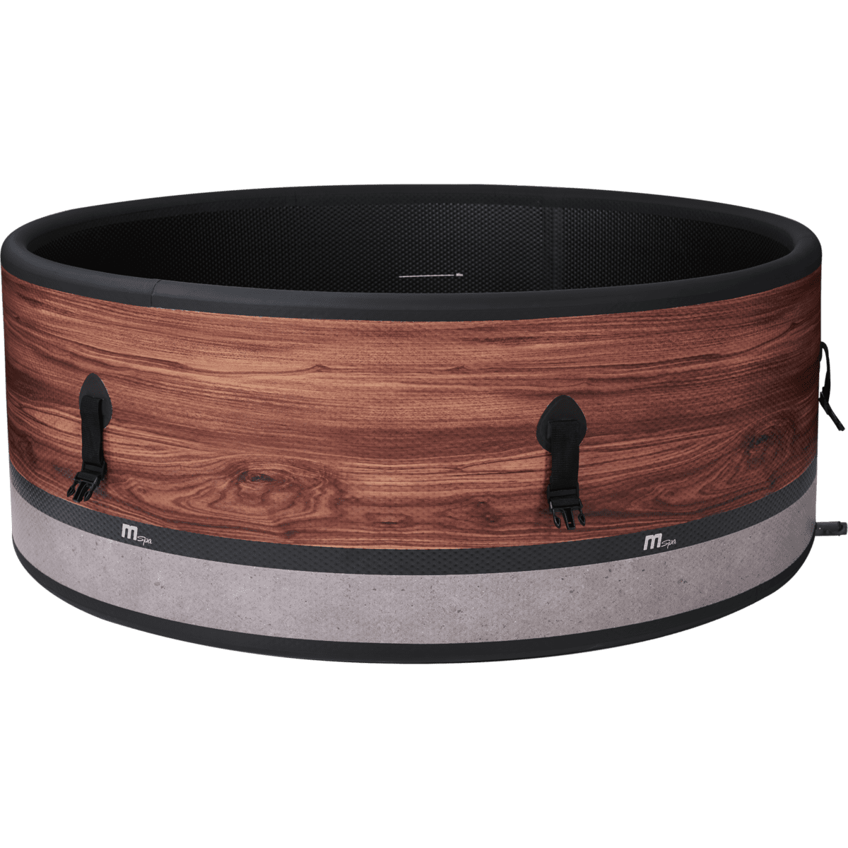 MSPA FRAME Duet Round 6 Person Inflatable Hot Tub Spa - Purely Relaxation