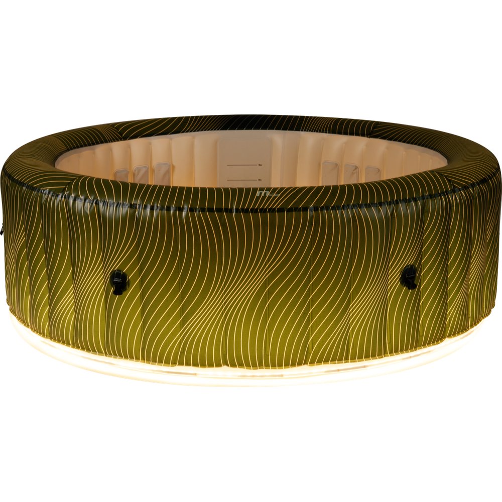 MSPA COMFORT Meteor Round 6 Person Inflatable Hot Tub Spa - Purely ...